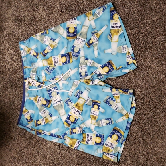 Corona Extra | Swim | Corona Extra Beer Swim Board Shorts Size 36 ...